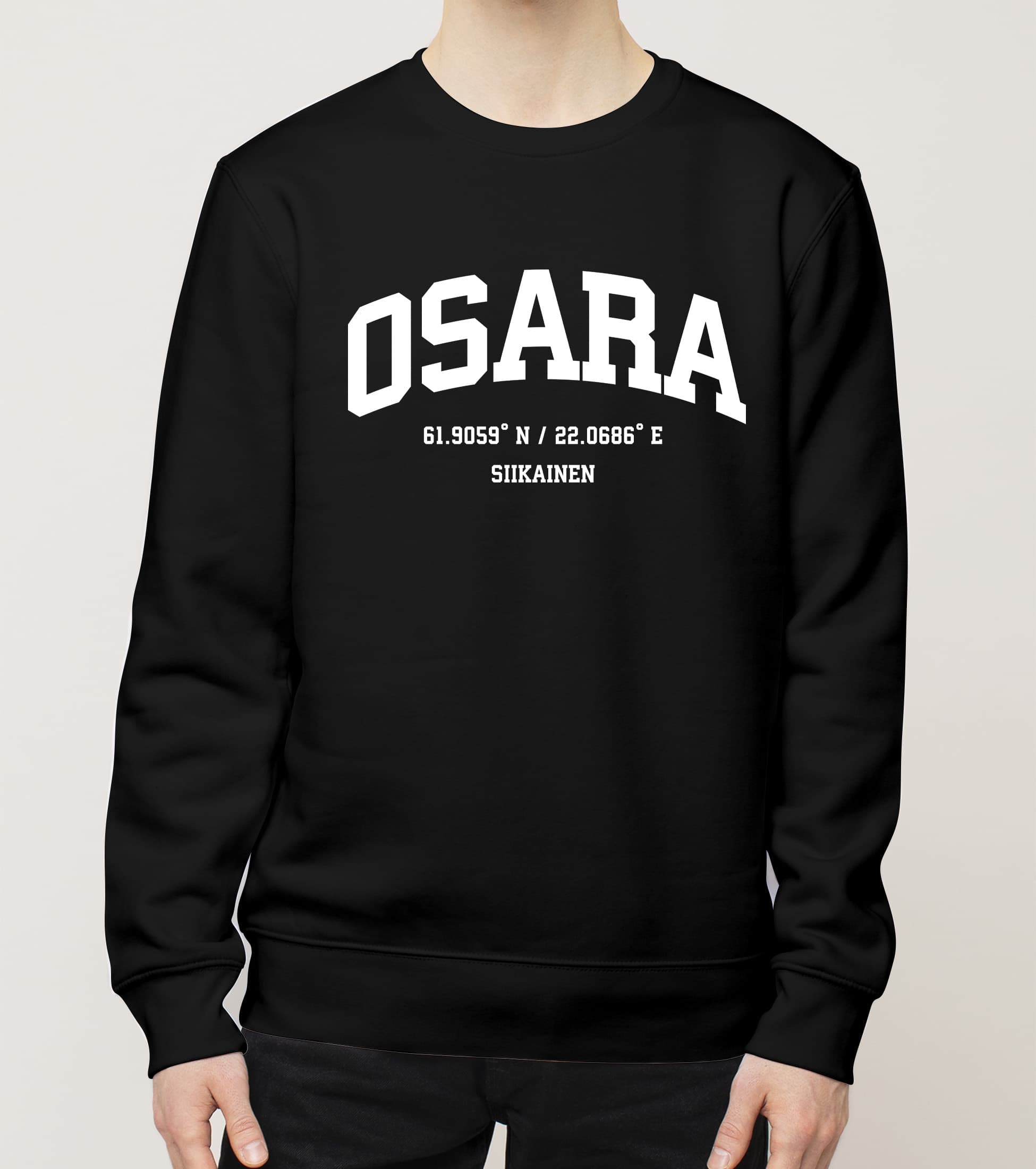 Siikainen - Osara, Koordinaatit, college - Kaupunkipaidat
