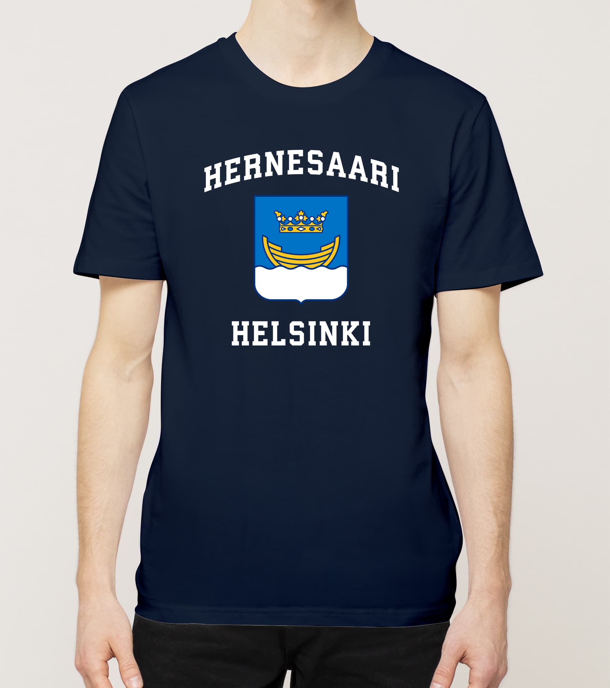 Helsinki – Hernesaari, Vaakuna, t-paita - Kaupunkipaidat
